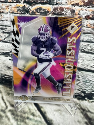 Bijan Robinson 2023 Panini Illusions Football #11 Illusionists Rookie ...