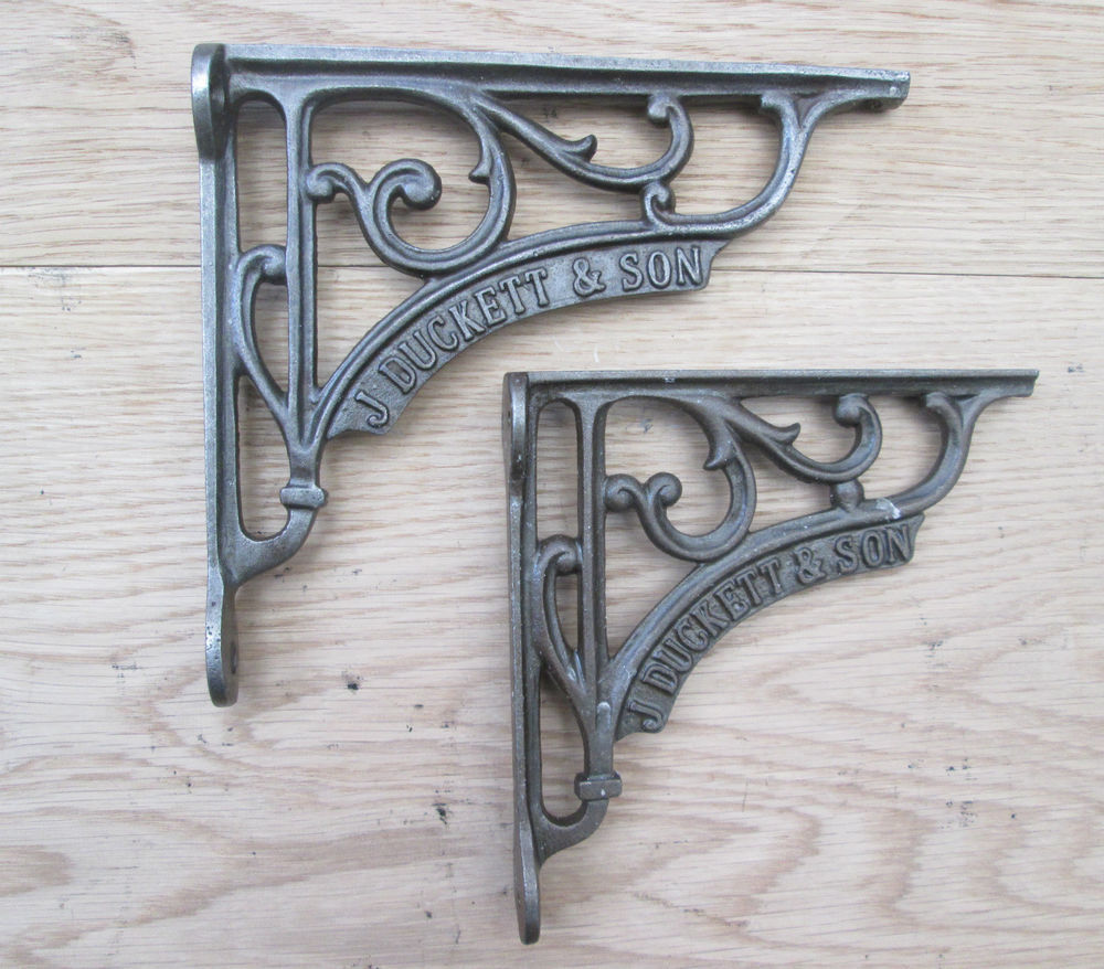 Cast Iron Decorative fancy Shelf Support Book Sink Toilet Cistern ...