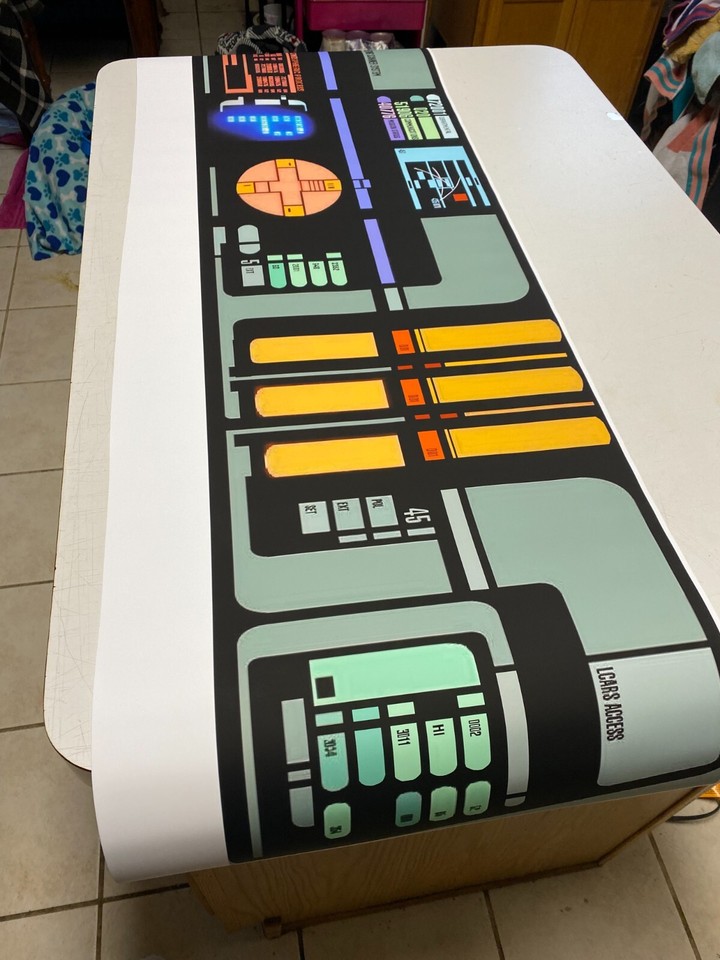 StAr TrEk prop TNG Transporter translight poly print HUGH! YES | eBay