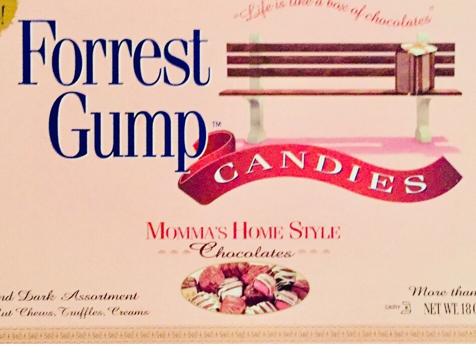 Forrest Gump-Vintage 1995 Anniversary Candy Box Of Chocolates “Only One ...