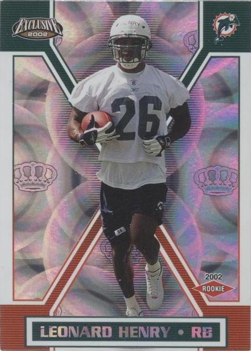2002 Pacific Exclusive - Leonard Henry #89 (RC) for sale online | eBay