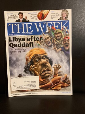 The Week Magazine Libya After Qaddafi September 2, 2011 | eBay