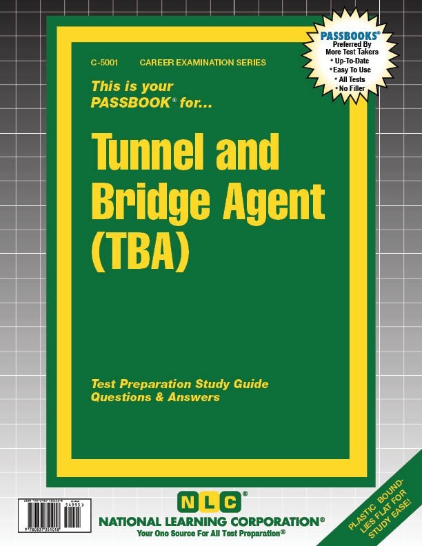 🔥🔥NEW Tunnel and Bridge Agent (TBA) Test Practice Passbook Civil Exam ...