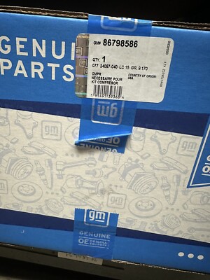 OEM GM PART#86798586 AC/COMPRESSOR | eBay