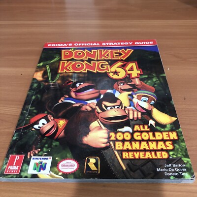 Donkey Kong 64: Prima's Official Strategy Guide - Paperback - GOOD ...