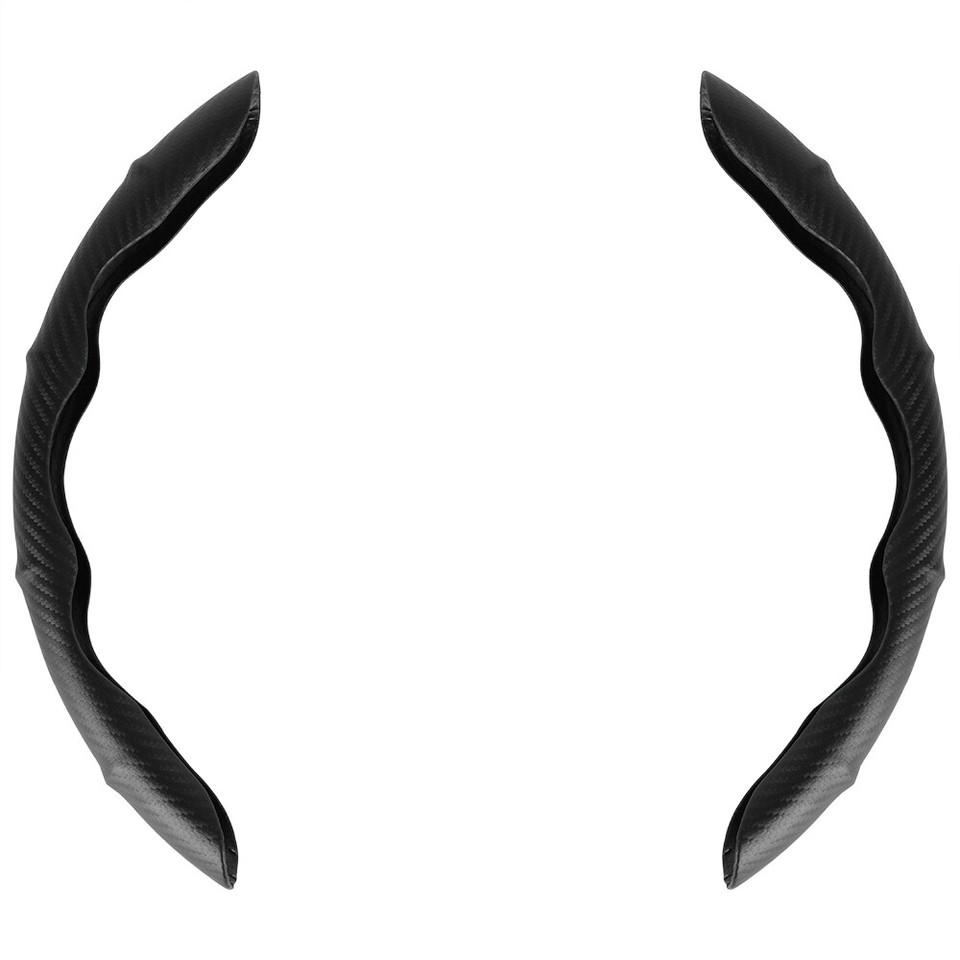 For Ford Mustang GT PU Leather Steering Wheel Cover Protector Non-Slip ...