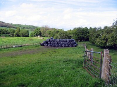 Photo 6x4 Bales of Silage Cassop c2009 | eBay UK
