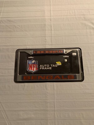 Cincinnati Bengals NFL Laser Cut License Plate Frame RICO | eBay