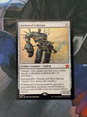 Darksteel Colossus | 7% Off 2+ | Foundations | NM | MTG | eBay