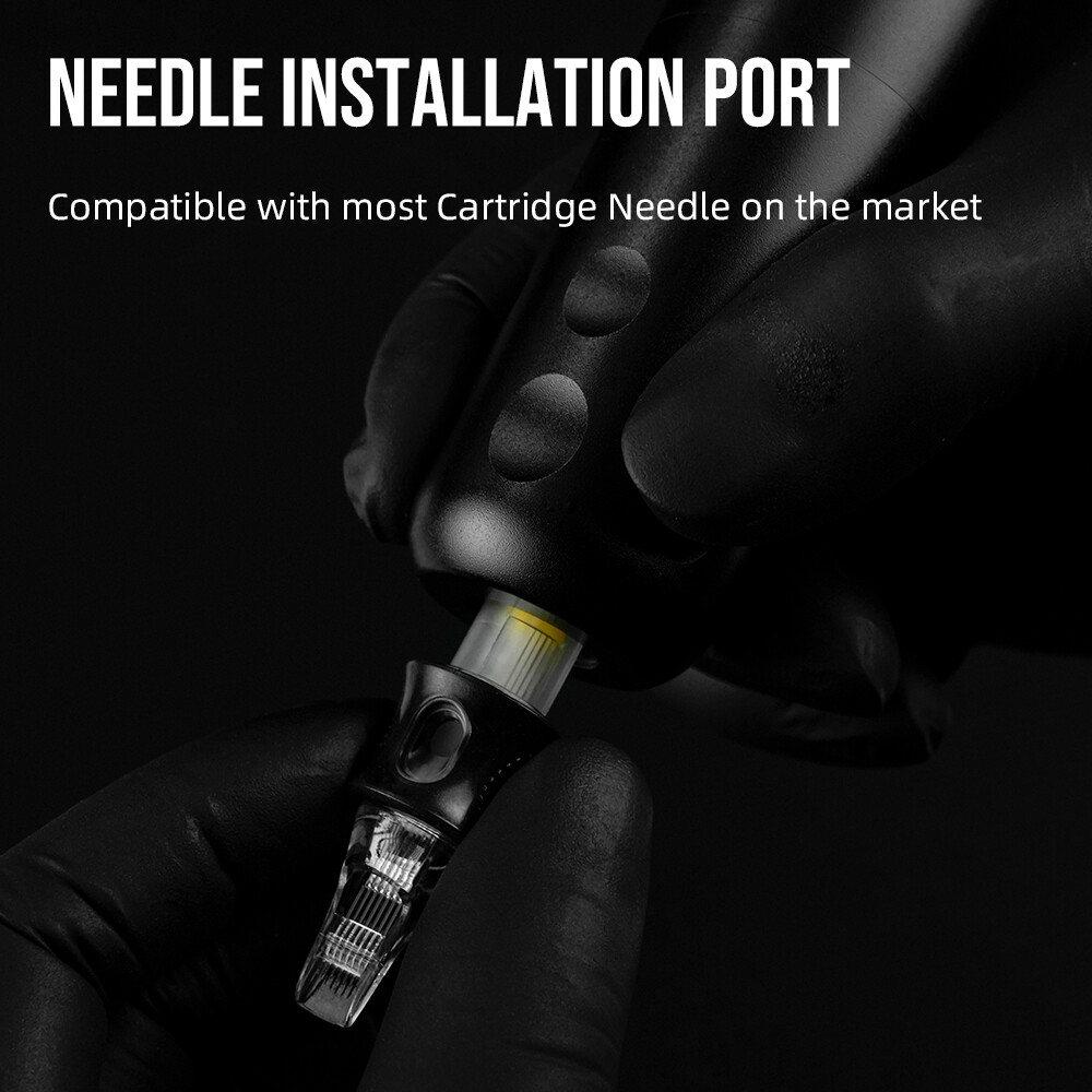 Wireless Tattoo Pen Machine Knight 1300mAh Rotary Rechargeable Tattoo ...
