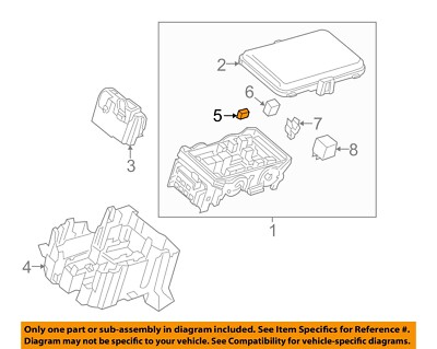 GM OEM 17-23 LaCrosse Electrical Fuse Relay-Fusible Link 84082833 | eBay