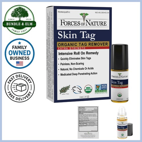 Natural Organic Skin Tag Remover 4ml Pain-Free Scar-Free Safe for ...