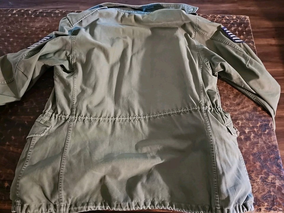 Vintage Vietnam Era M65 Field Jacket OG-107 Air Force Talon Zippers 1960's | eBay