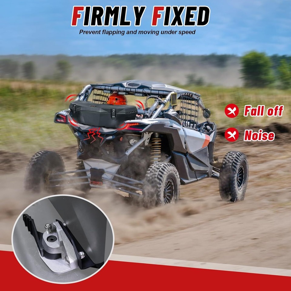 UTV Rear Cargo Storage Box #715001707 for Can-Am Maverick X3/X3 MAX ...