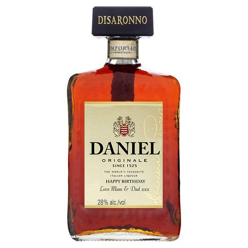 PERSONALISED DISARONNO AMARETTO BOTTLE LABEL - PARTY / BIRTHDAY ...