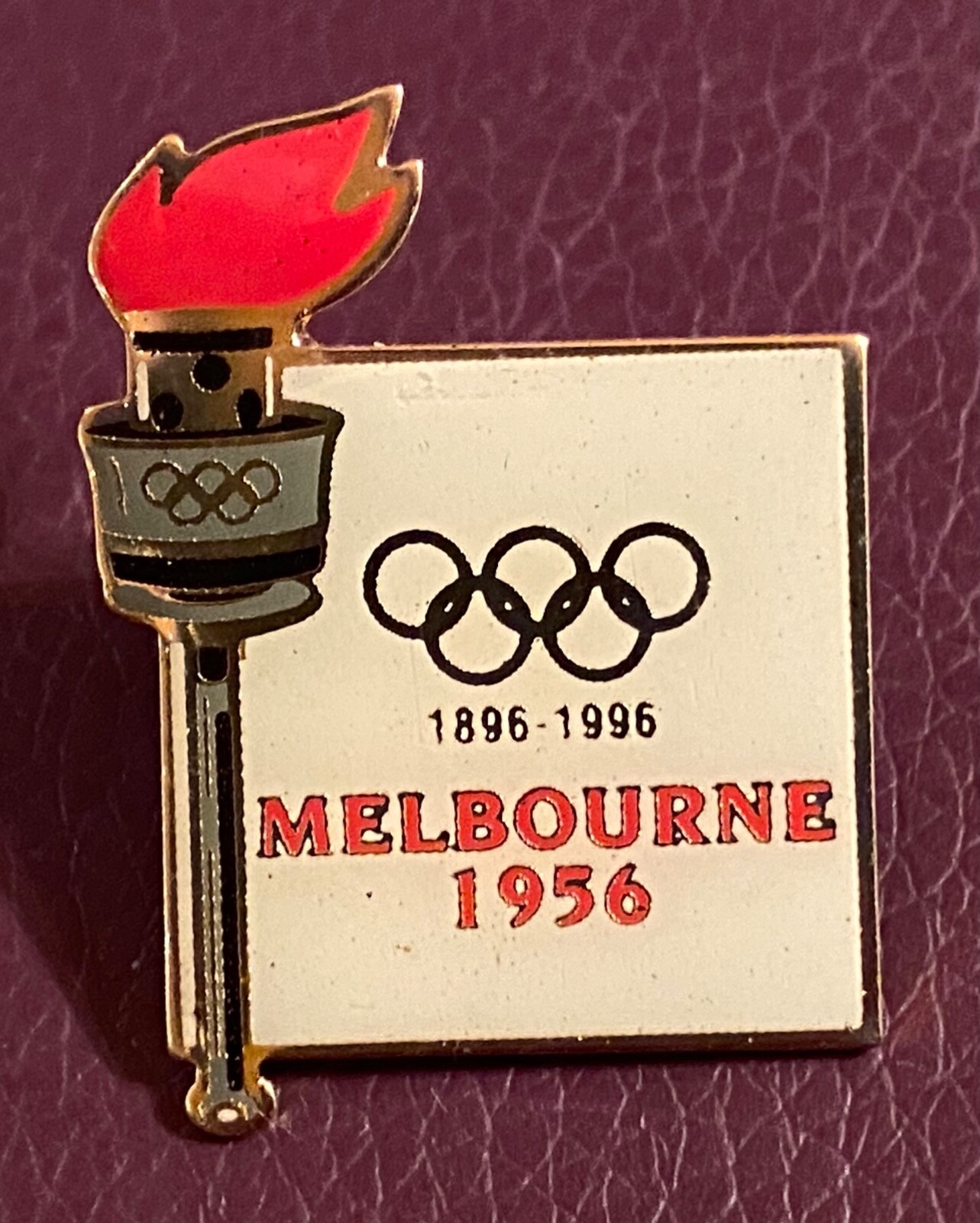 MELBOURNE 1956 - OLYMPIC TORCH PIN | eBay