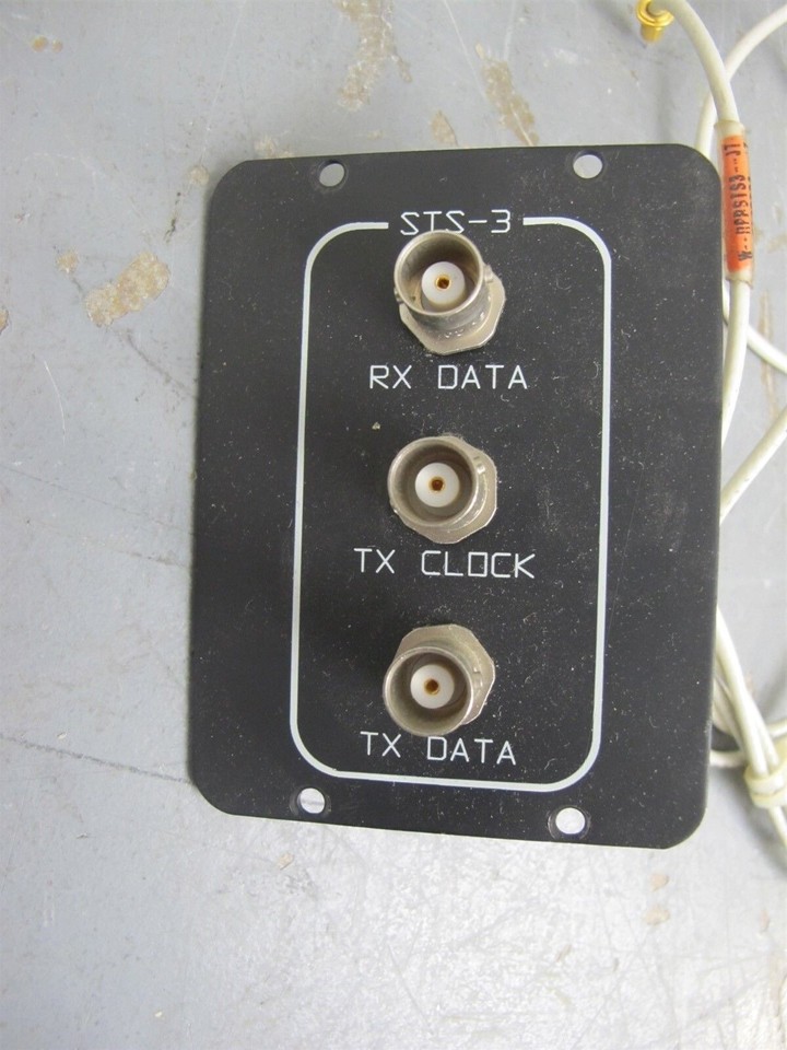 HP Cerjac 156MTS Sonet STS-3 RX Data TX Clock TX Data Connector 02-3500 ...