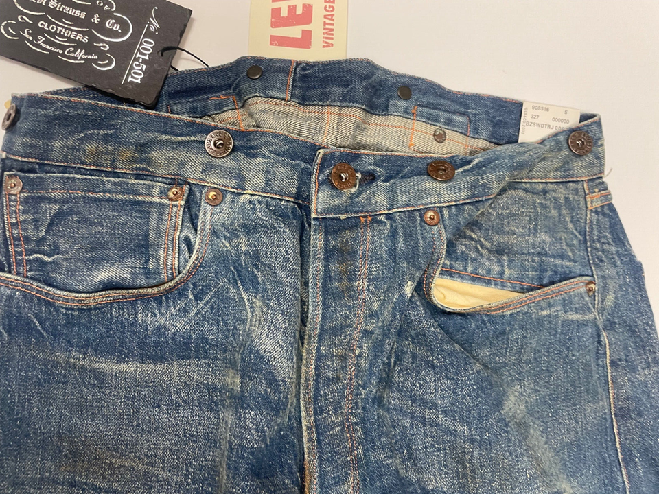 Levis Vintage Clothing LVC Vault Piece 1915 201 Jeans Levi's USA #326 ...