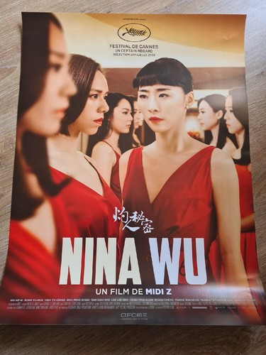 Grande affiche cinéma: NINA WU 灼人秘密 2019 Midi Z Wu Ke-xi Vivian Sung Kimi Hsia | eBay