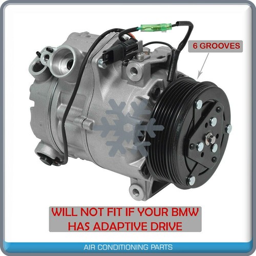 A/C Compressor CSE717 for BMW X5 3.0L - 2007 2008 2009 2010 - OE ...