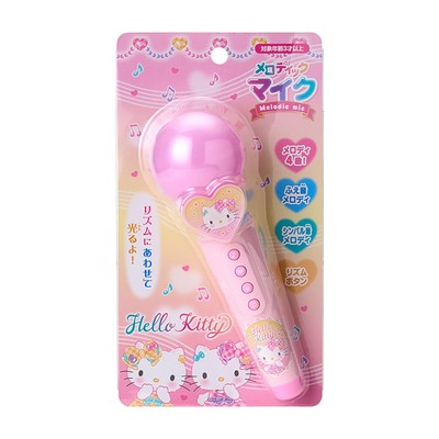 Sanrio Melodic Microphone Hello Kitty Toy Children Pink Glowing Gift ...