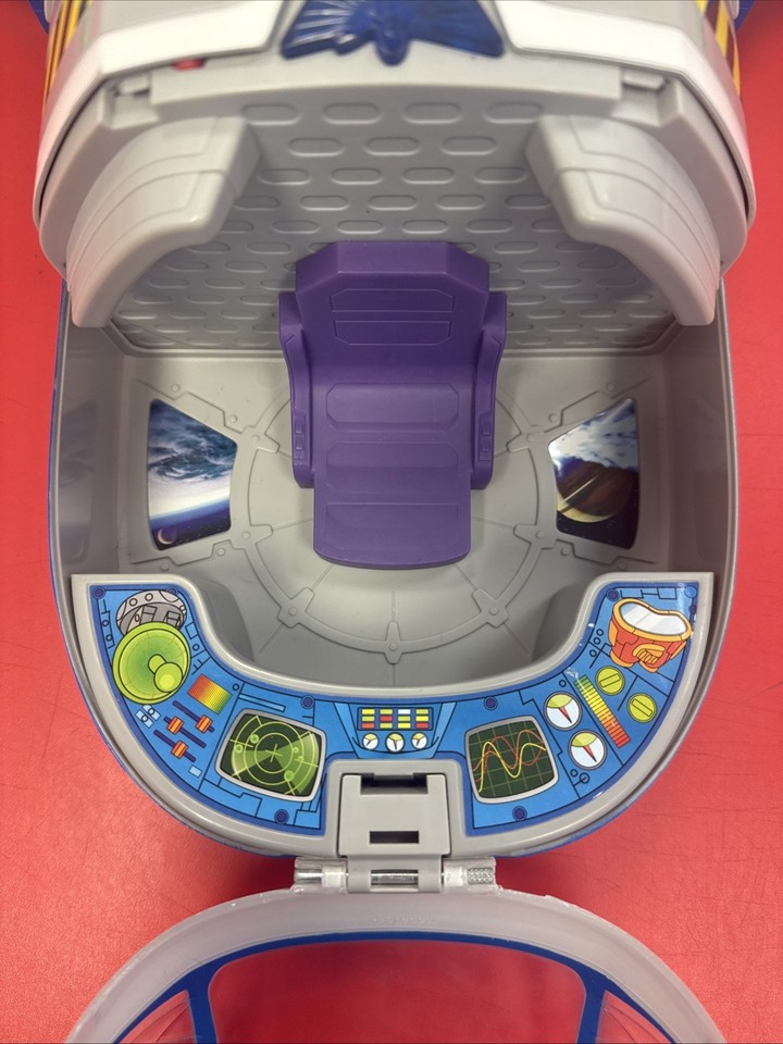 Rare 2004 Disney Toy Story Buzz Lightyear Star Command Ship Microphone ...