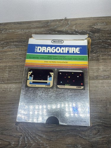Dragonfire (Intellivision, 1982) Manual Box Inlays Tested | eBay