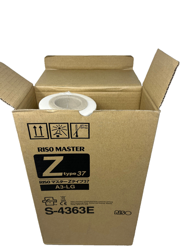 RISOGRAPH S-4363E MASTER ROLL ORIGINALE RZ 370 RZ 570 A3 Z-Typ 37 VE 2 ...