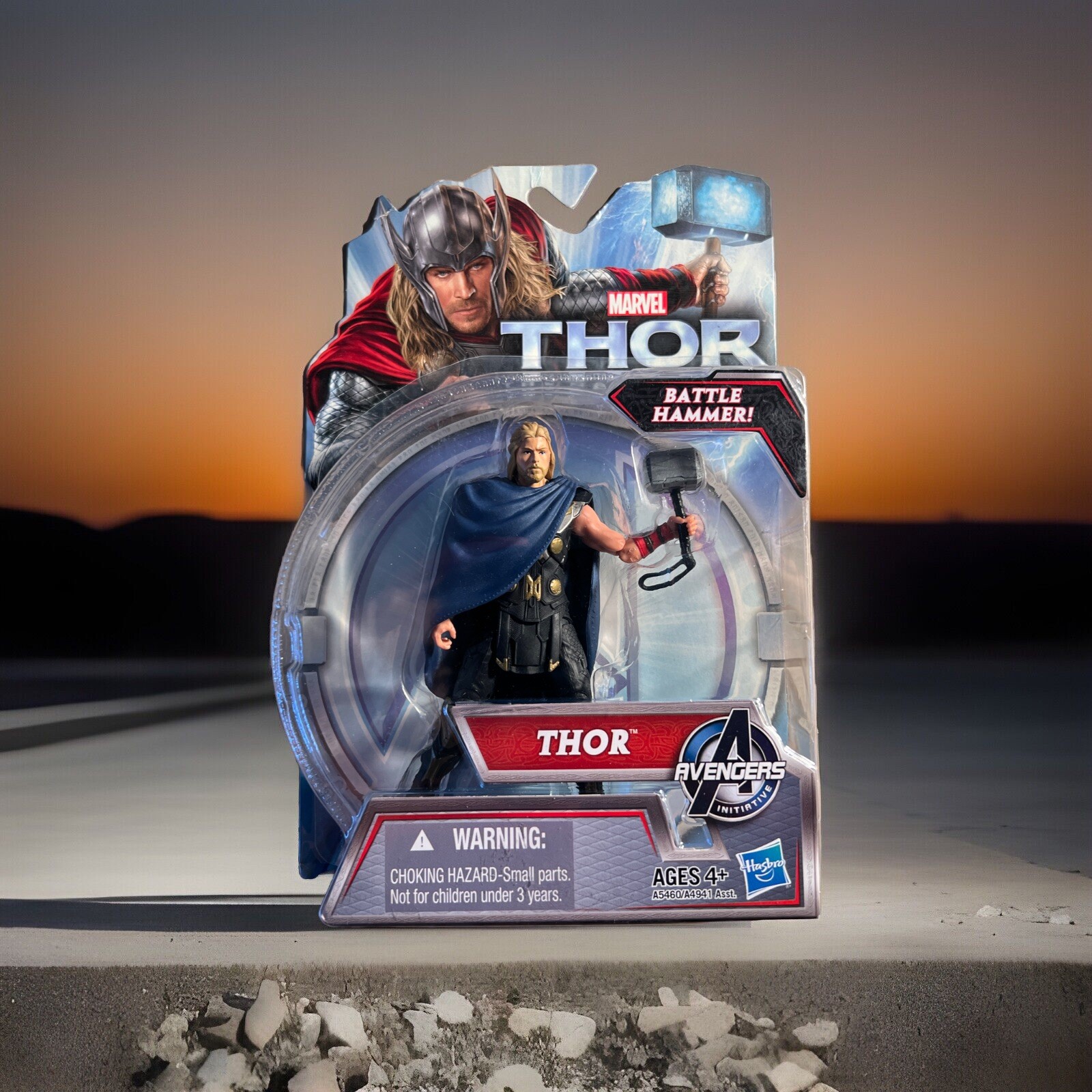 Marvel Thor The Dark World THOR w/ Battle Hammer 3.75" Figure 2013 NEW ...