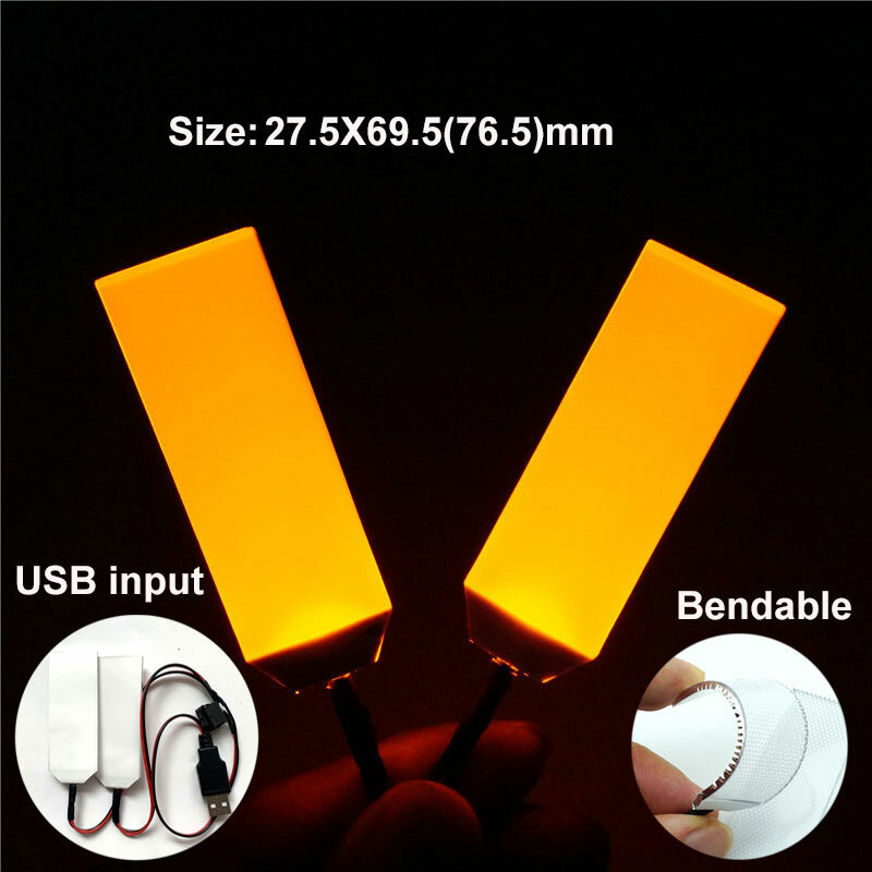 DIY Bendable LED Light Eyes Kits for Iron Man Batman Helmet Mask ...