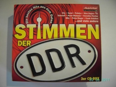 Stimmen der DDR (Media Markt) [3 CD] City, Electra, Silly, 4PS, Pankow ...