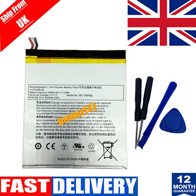 Battery For Amazon Kindle Fire 7" 5th Generation SV98LN 2015 MC-308594 ...