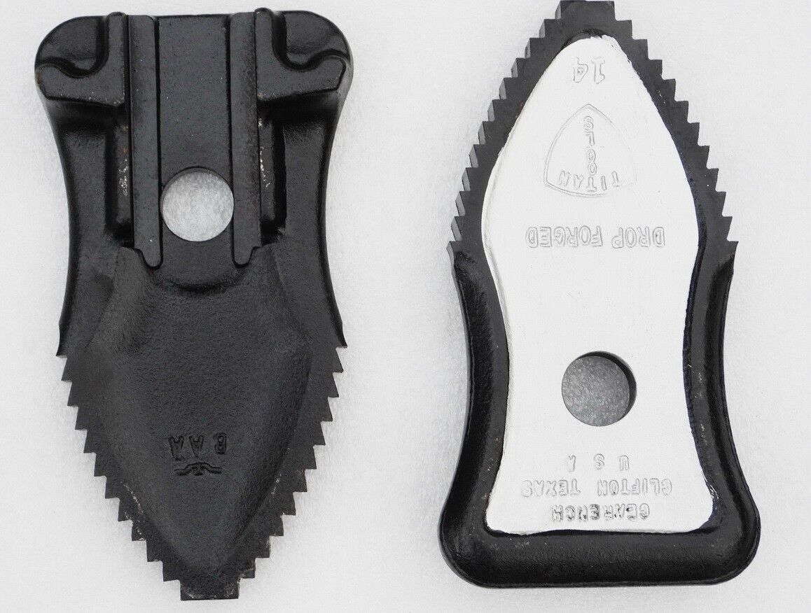 NOS GEARENCH PETOL JAWS TITAN CHAÎNE PINCES PAIRE P/N-C141 NO.14 | eBay