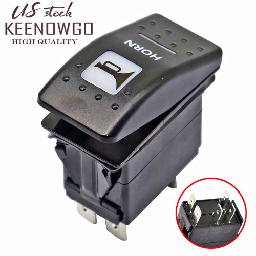 New Horn Switch Rocker Amber Light For CAN-AM COMMANDER MAVERICK X3 ...