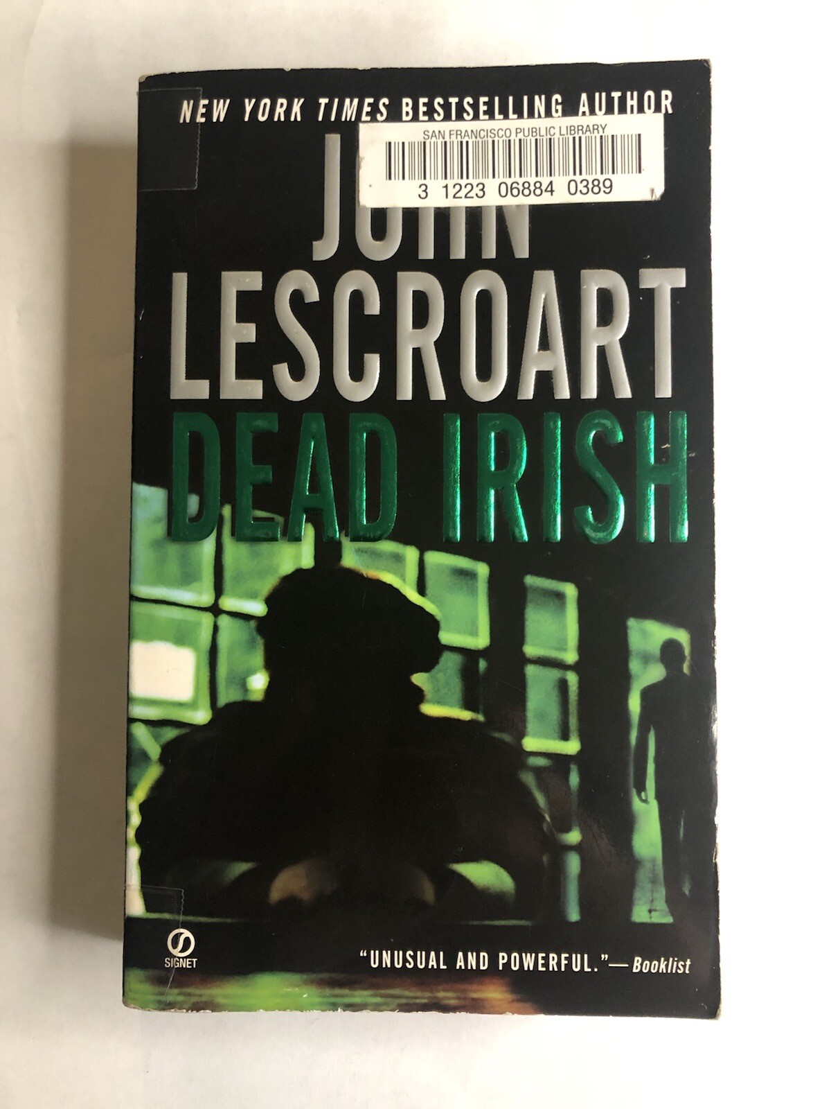 Dead Irish Dismas Hardy #1 John Lescroart Book Paperback Crime and ...