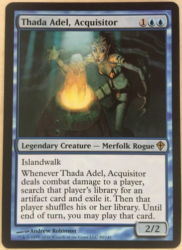 Thada Adel, Acquisitor X1 Worldwake Mtg Magic the Gathering | eBay