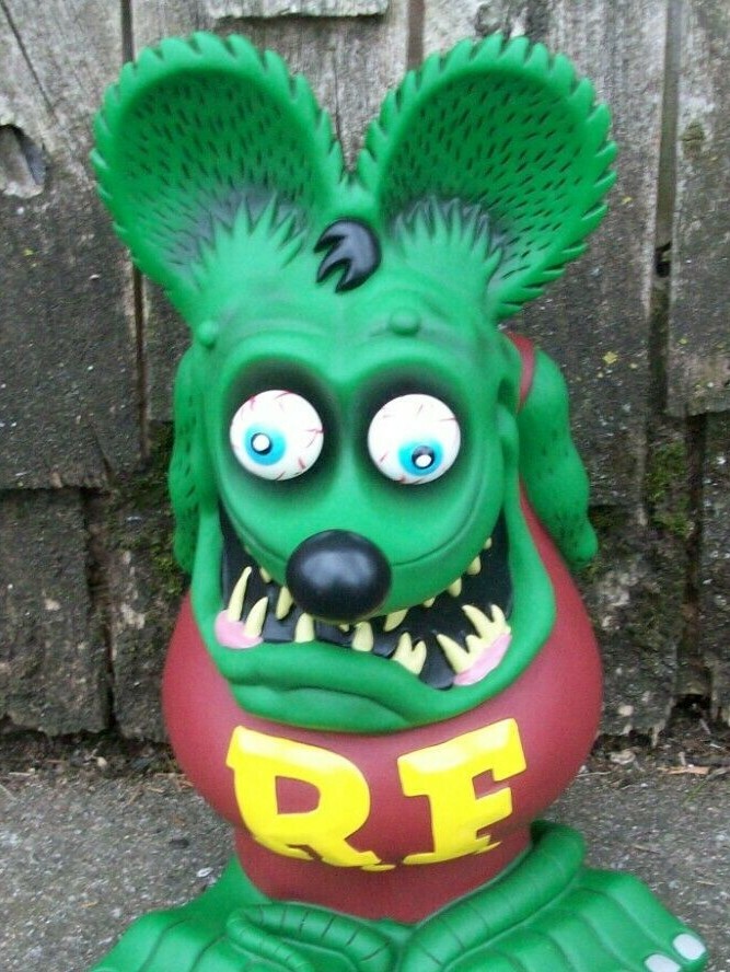 Ed Big Daddy Roth Rat Fink Funko Plastic 12" Figure 2018 Issue Monster ...