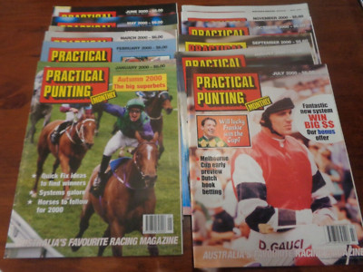 2000 PRACTICAL PUNTING MAGAZINE x 12 issues | eBay