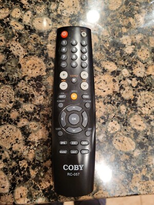 Coby RC-057 TV Remote Control Tested Works | eBay