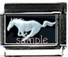 MUSTANG RUNNING Italian photo 9mm Charms for modular link bracelets | eBay
