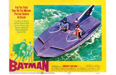 1966 BATMAN MOVIE REPRODUCTION POSTER PRINT ADAM WEST BURT WARD ROBIN ...