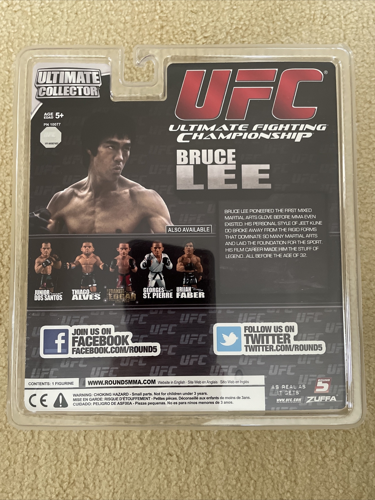 Round 5 - Bruce Lee UFC Ultimate Collector MMA Action Figure - RARE ...