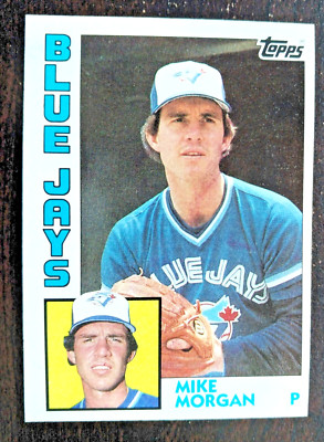 1984 Topps # 423 Mike Morgan Pitcher Toronto Blue Jays FREE shipping | eBay