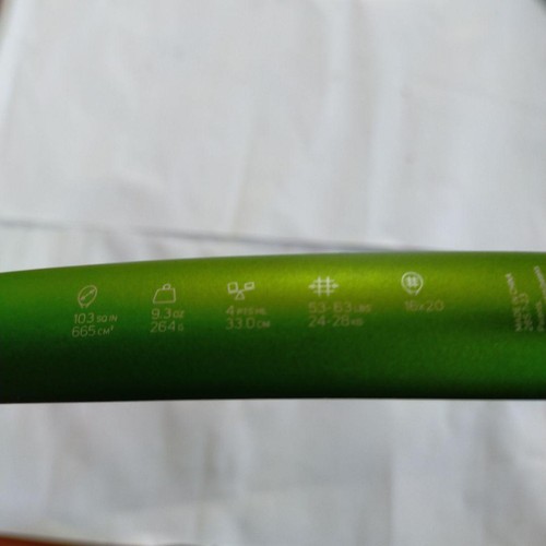 Wilson Tennis Racket Blade Feel Team 103 Green Used | eBay