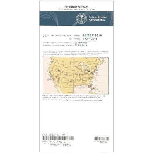 NEW FAA Pittsburgh VFR Terminal Area Chart - 10/02/25 thru 11/27/25 | eBay