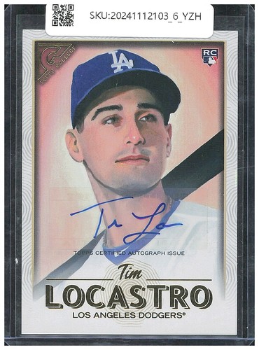 2018 Topps Gallery Tim Locastro Autographs RC AUTO #9 | eBay