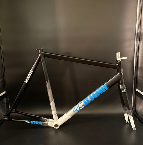Cinelli Mash Histogram Frameset Black/Blue 58cm Track Bike Fixed Gear ...