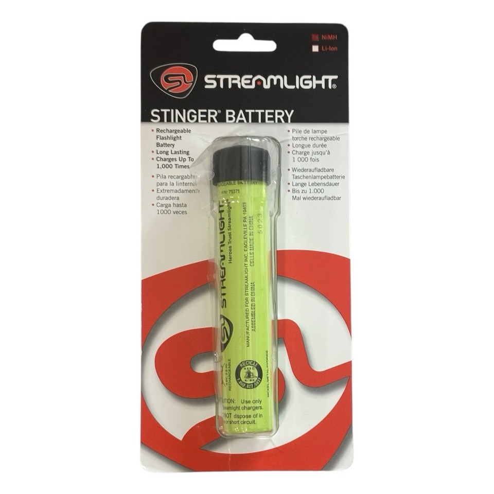 Streamlight 75375 OEM NiMH Replacement Rechargeable Battery Pack for ...