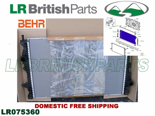 LAND ROVER RADIATOR EVOQUE DISCOVERY SPORT 2.0L LR075360 | eBay