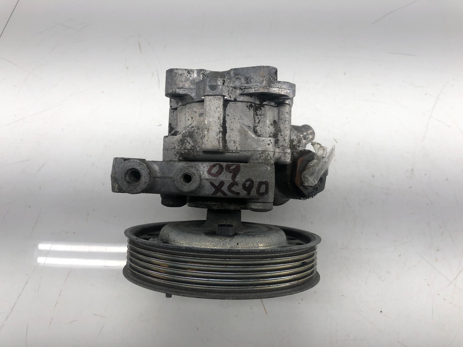 07-14 VOLVO XC90 3.2L L6 ENGINE POWER STEERING PUMP MOTOR W/ PULLEY OEM ...